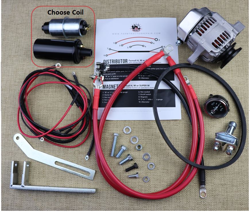 Premium 12V Conversion Kit for Farmall M Tractors – J&D Productions, Inc.